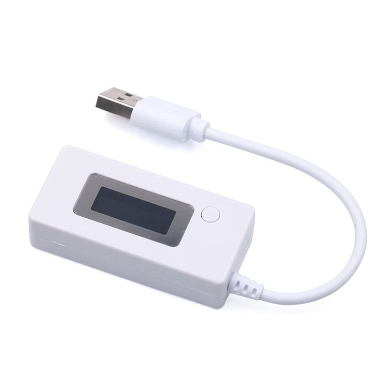 USB Voltage Current Checker LCD USB Detector Voltmeter Ammeter Mobile ...