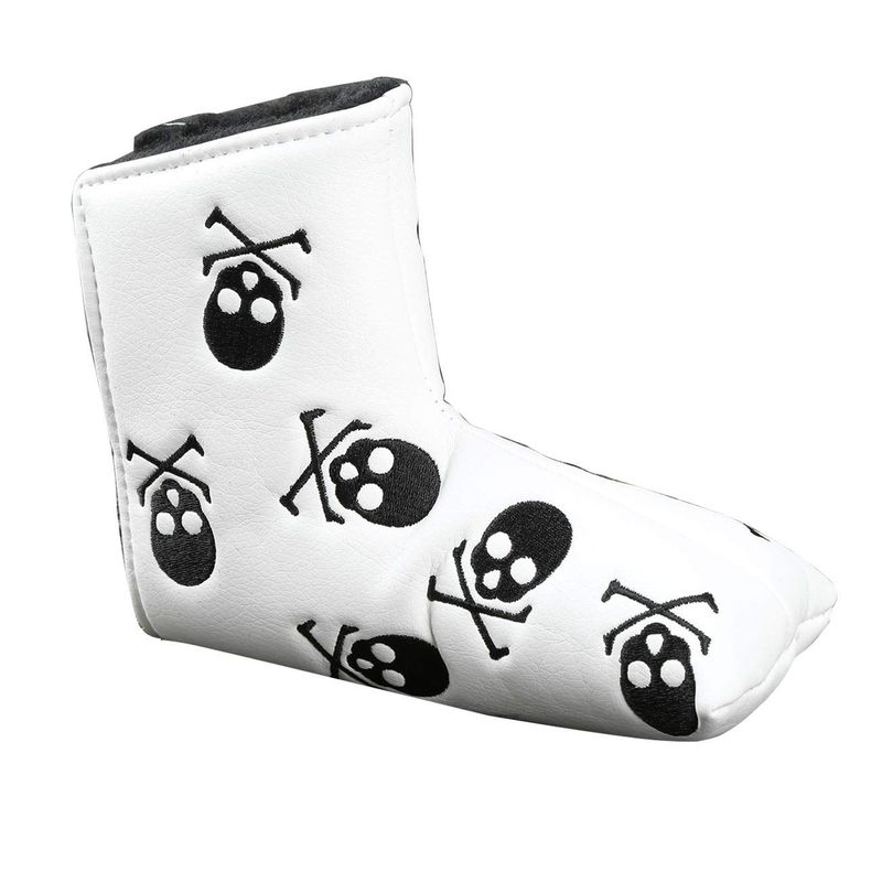 Golf Skull Headcover Putter Cover Blade Head Cover for Most Putters ...