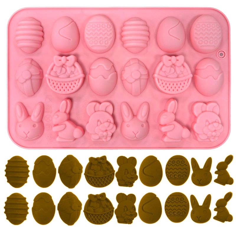 Easter Silicone Moulds Chocolate Moulds Easter Egg Moulds Silicone ...