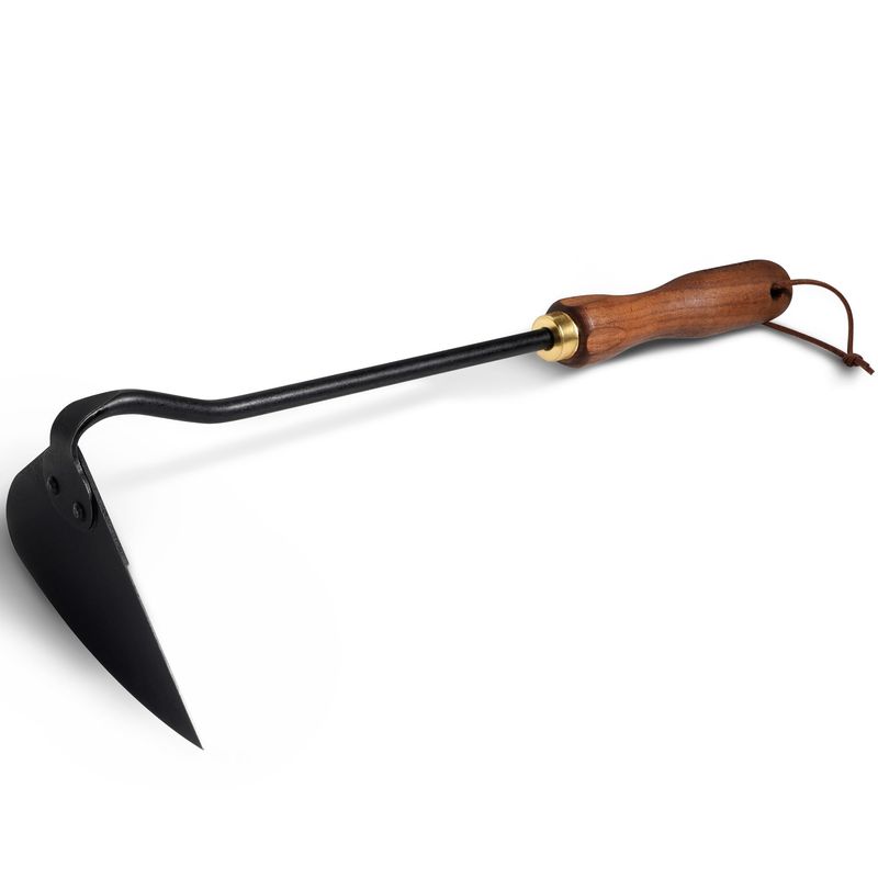 ROYTOA Gardening Tools Triangle Hoe Stainless Steel. Garden Hoes with ...
