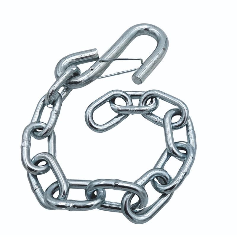 Tie Down Trailer Safety Chains with Hooks - Boat Safety Kit - 15 ...