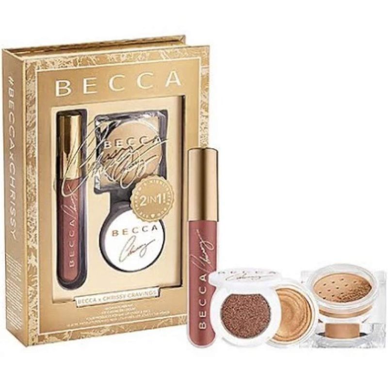 Becca x Chrissy Teigen Cravings Glow Recipe Face Makeup Kit 4 Pc Set - Online Marketplace ...