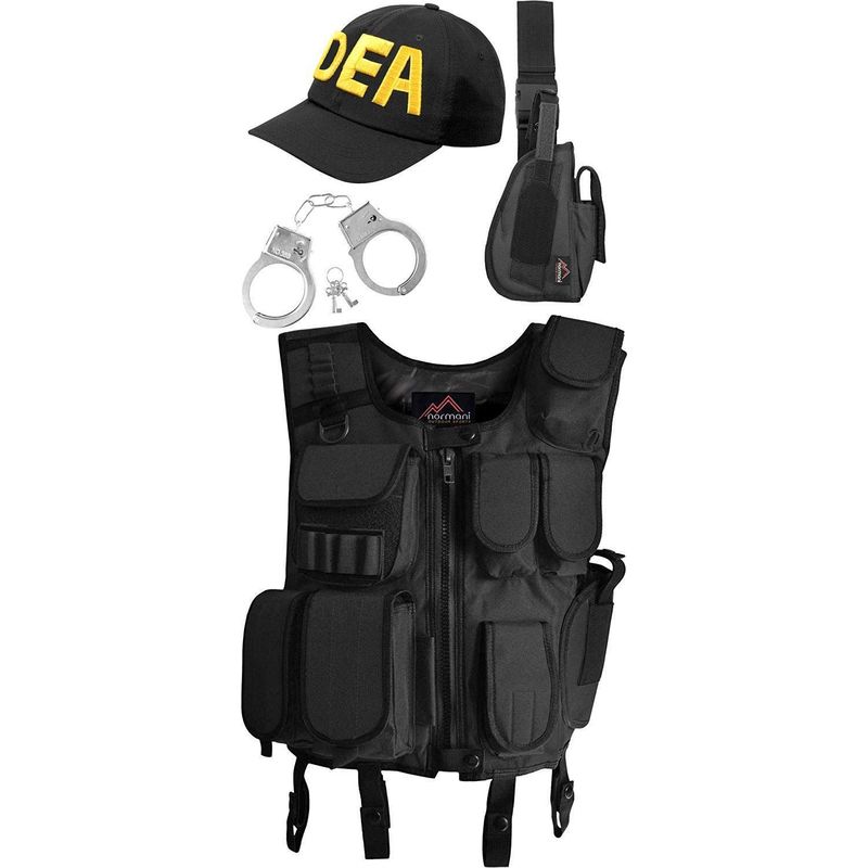 normani DEA Agent Outfit Narcos Costume for Men and Women – Carnival ...