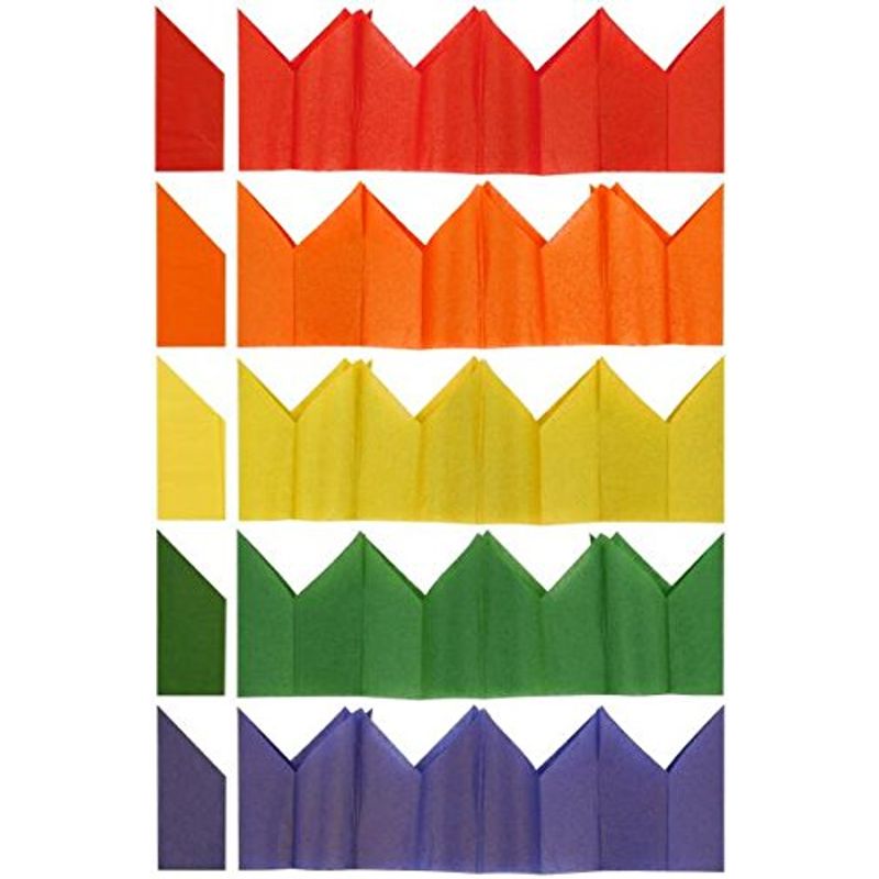 Henbrandt 100 x Cracker Hats Paper Crowns DIY Christmas Crackers Family ...