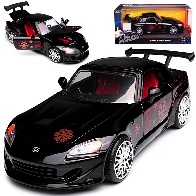 Hon-da S2000 Black Johnny Fast & Furious The Fast and The Furious 1/24 ...