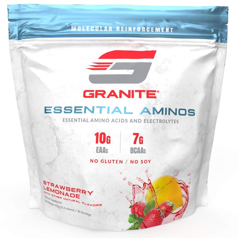 Granite 10g Essential Amino Acids Powder | 7g BCAA Powder with ...