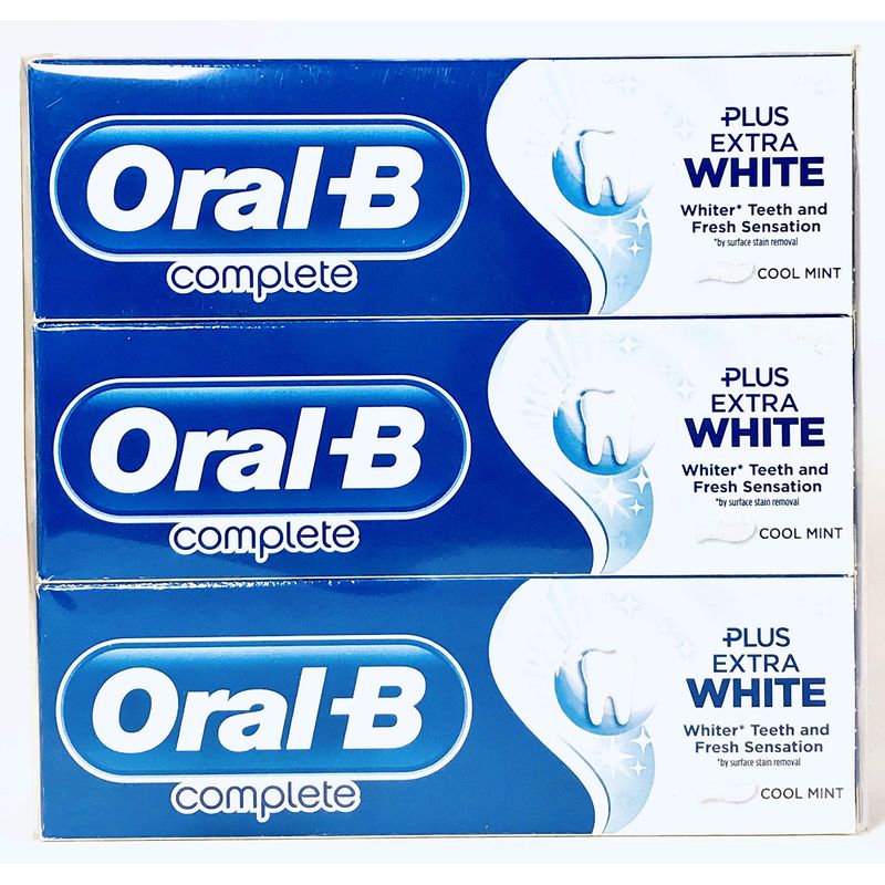 Oral-B Complete Extra White Toothpaste, 75ml - Online Marketplace ...