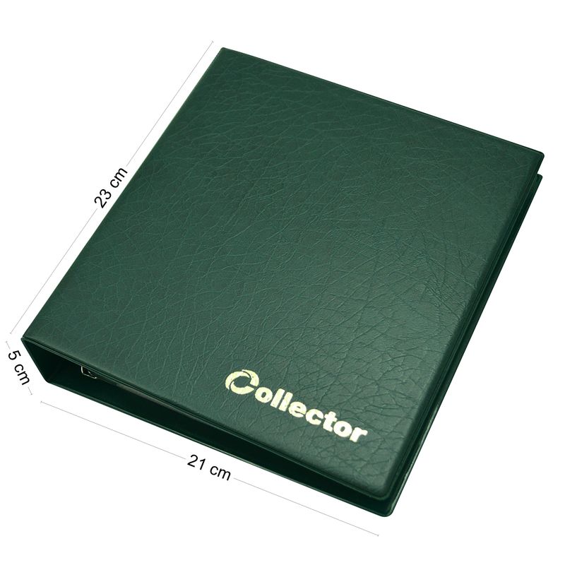 COLLECTOR Coin Album IN CASE for 300 mix sizes coins from small till ...