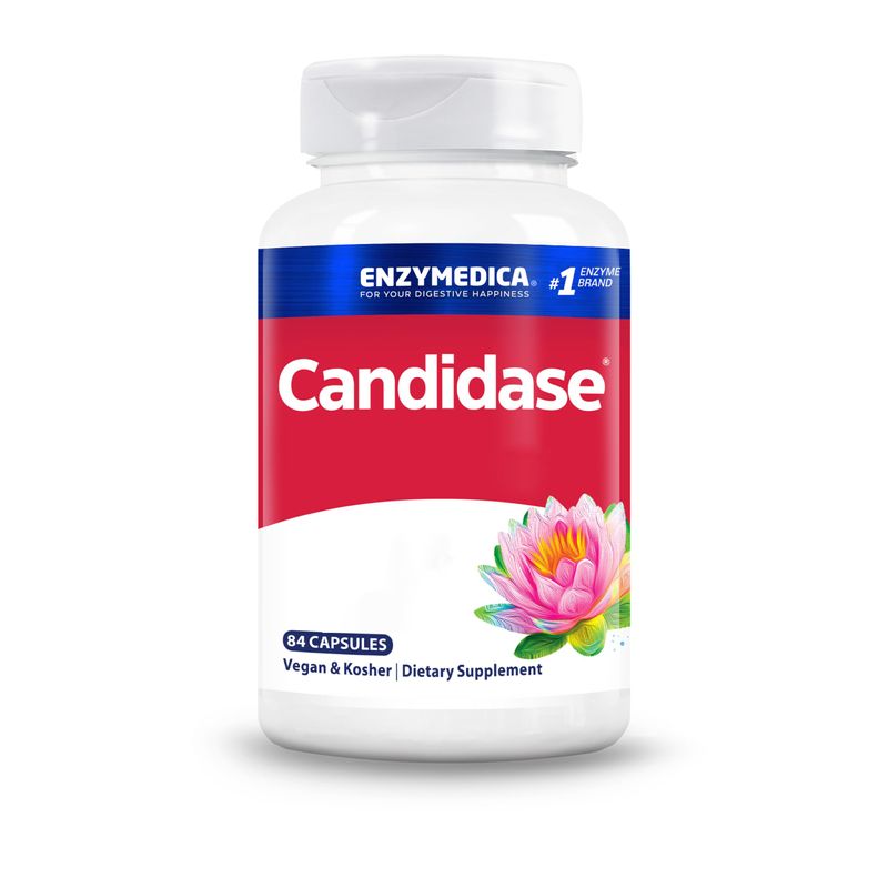 ENZYMEDICA - Candidase (84 Capsules) | for Balanced Yeast Levels ...