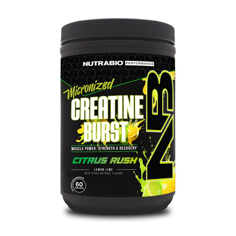 NutraBio Creatine Burst – Micronized Creatine Monohydrate Powder – 300 ...