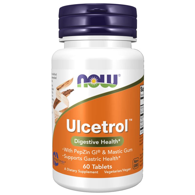 NOW Supplements Ulcetrol™, Digestive Health*, With PepZin GI® & Mastic ...