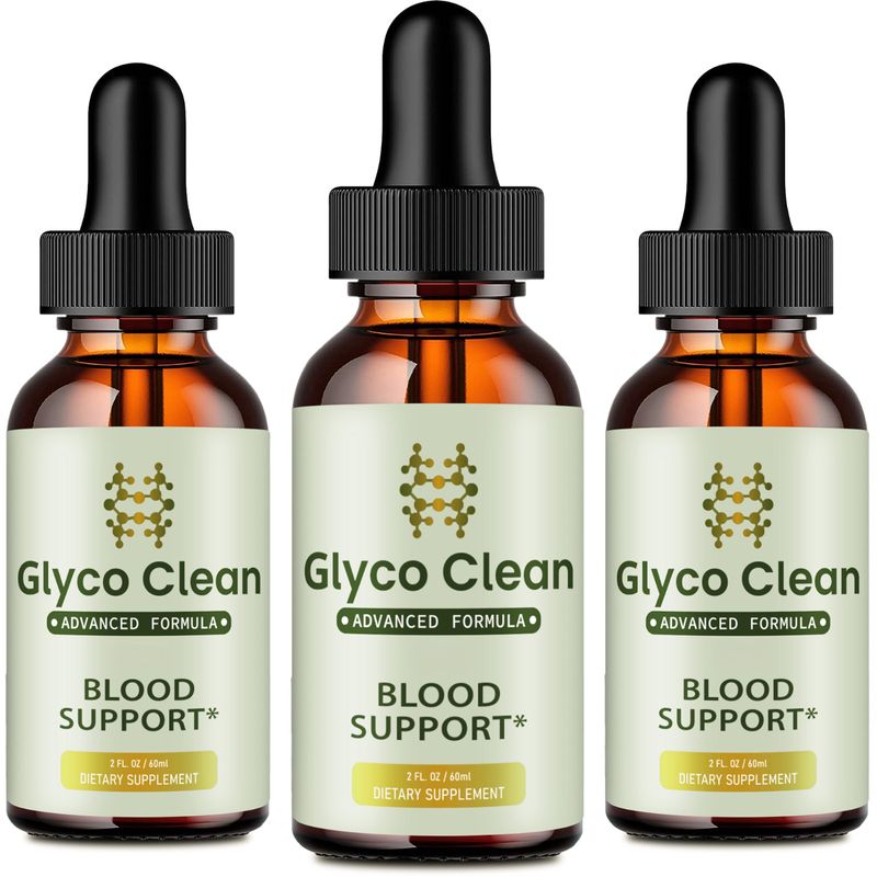 GlycoClean Blood Drops - Glyco Clean Drops for Healthy Blood Supplement ...