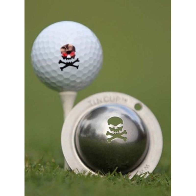 Tin Cup Golf Ball Custom Marker Alignment Tool (Jolly Roger) - Online ...