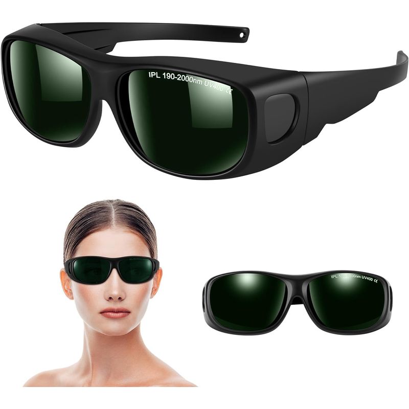 Dubofu Laser Safety Glasses, IPL190nm-2000nm Laser Glasses Eye ...
