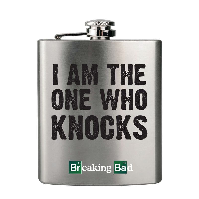 Official Breaking Bad 6oz Stainless Steel Hip Flask - Online ...
