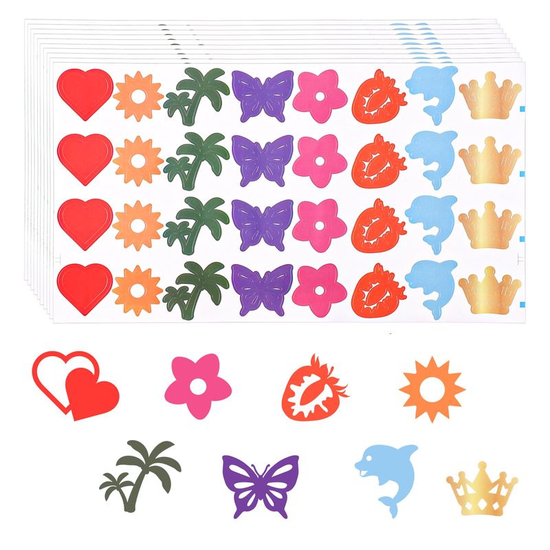 320pcs Tanning Stickers for Body, 9.8 x 5.5inch Self-Adhesive Tanning ...