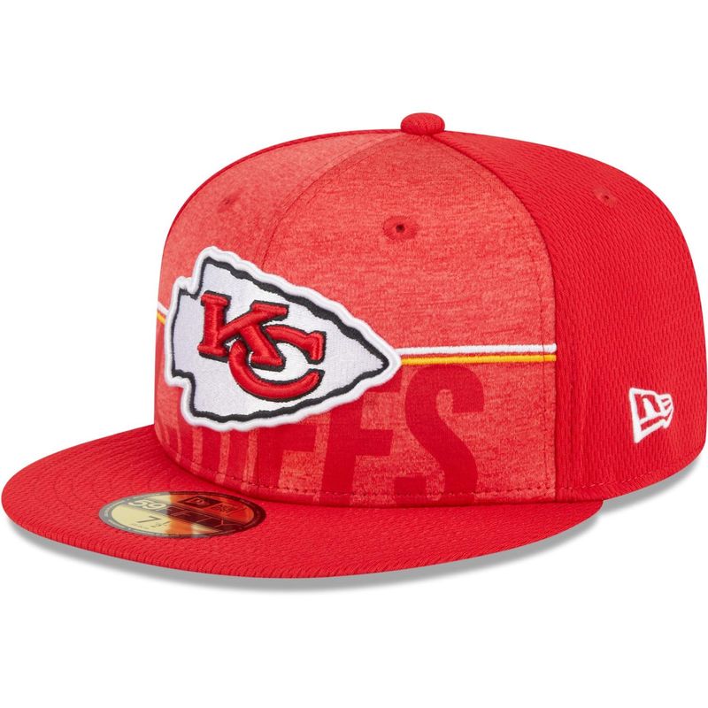 New Era 59Fifty Fitted Cap - NFL Training Kansas City Chiefs, multi ...