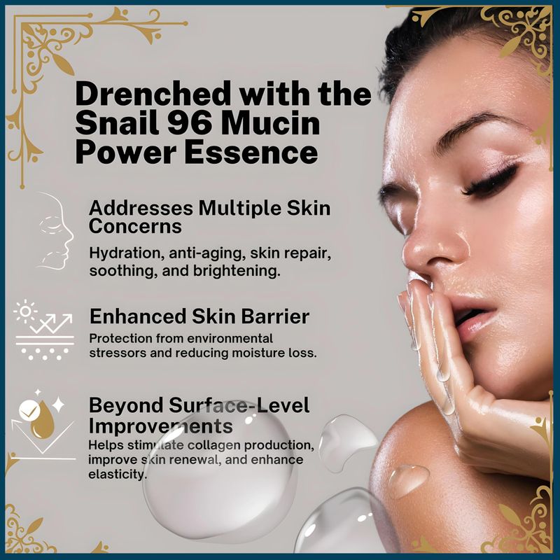 Snail Mucin Sheet Mask | Renewal Elixir Face Masks Skincare | 96% Power ...