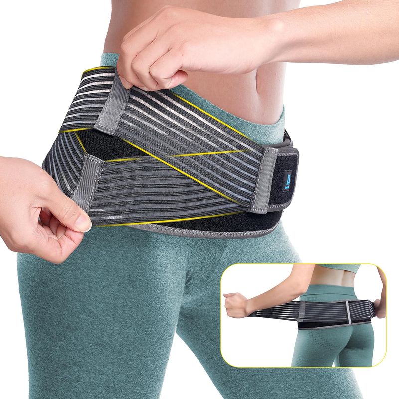 Sacroiliac Hip Belt, Si Joint Belt Support for Women Men, Alleviates ...