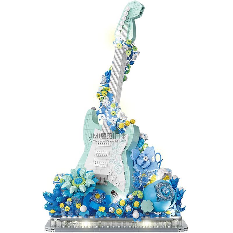 BALODY Musical Instrument Flower Building Blocks Mini Blocks Creative ...