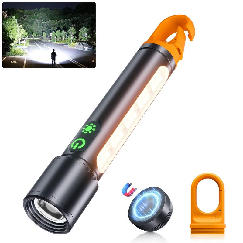 Flashlights High Lumens, 990000 LM Super Bright Rechargeable LED ...