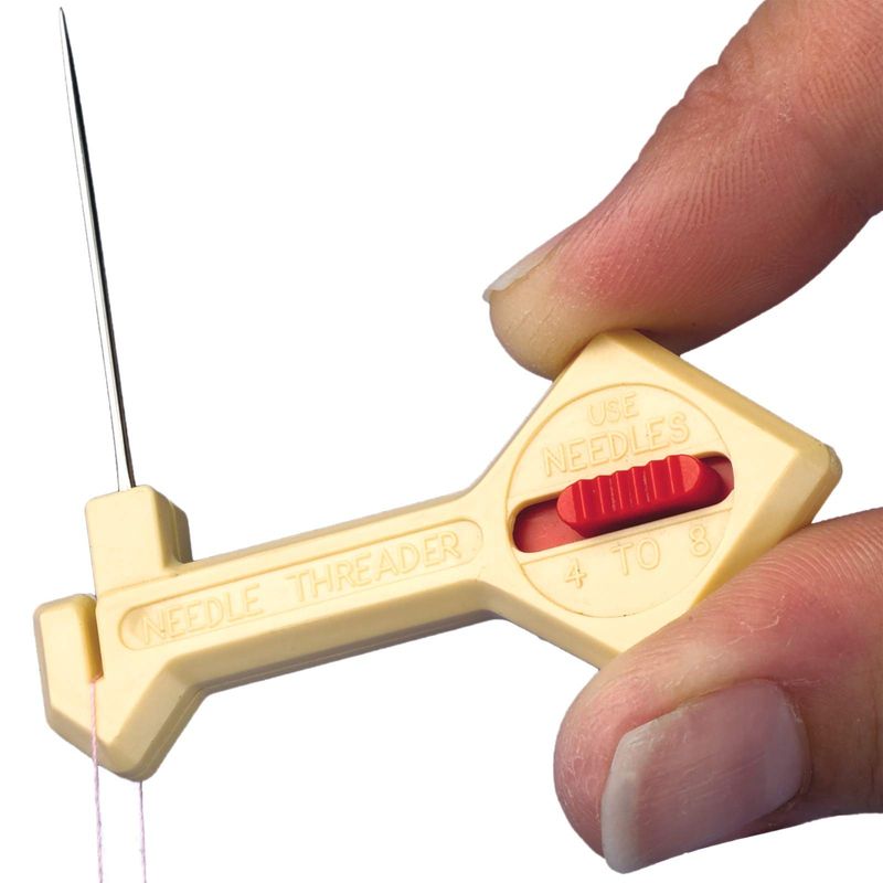 Needle Eye Threader Automatic Cotton Thread Threading Sewing Easy ...