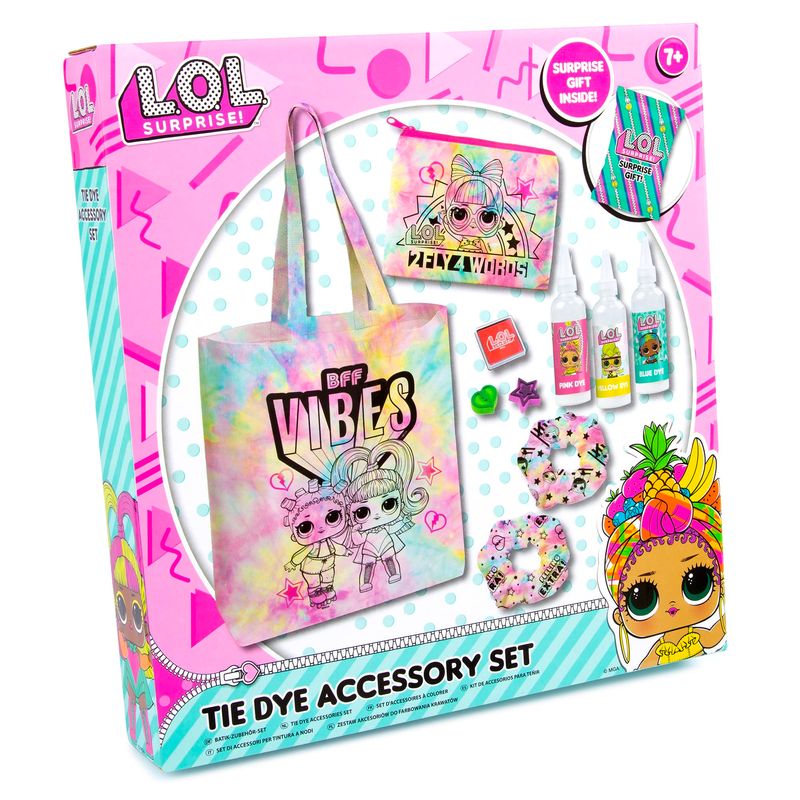 L.O.L. Surprise! Tie Dye Accessories Set - Tie Dye Kit Containing: 1 ...