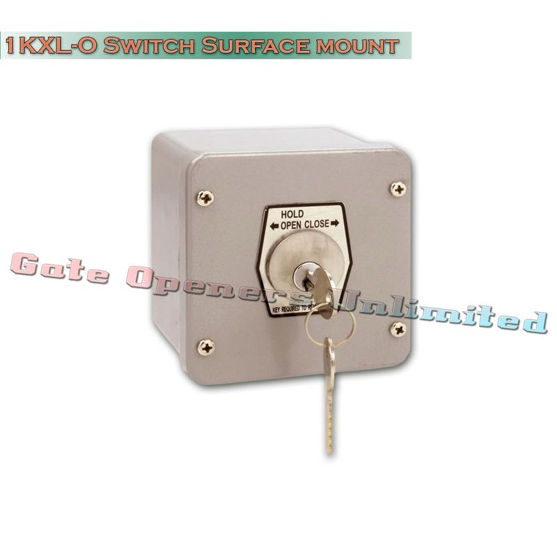 MMTC - 1KXL-O Nema 4 Exterior Hold Open-Close Key Switch Surface Mount ...