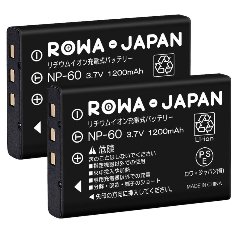 KEYENCE Compatible BT-B10 BT-B60 Battery [Set of 2] Lowa Japan BT-1000 ...