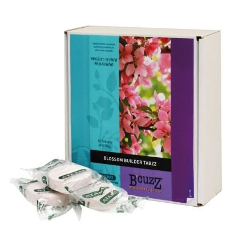Effervescent Tablets for Flowering Blossom Builder Tabzz by B'Cuzz (16x ...
