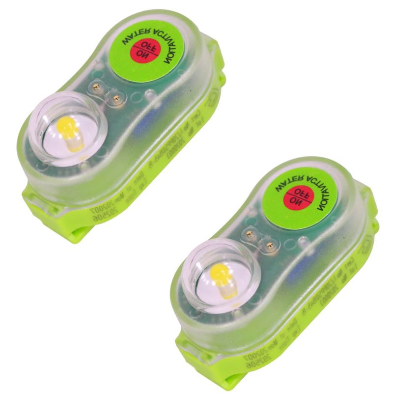 Life Jacket Light, Automatic Locator Life Jacket Strobe Light, Marine ...