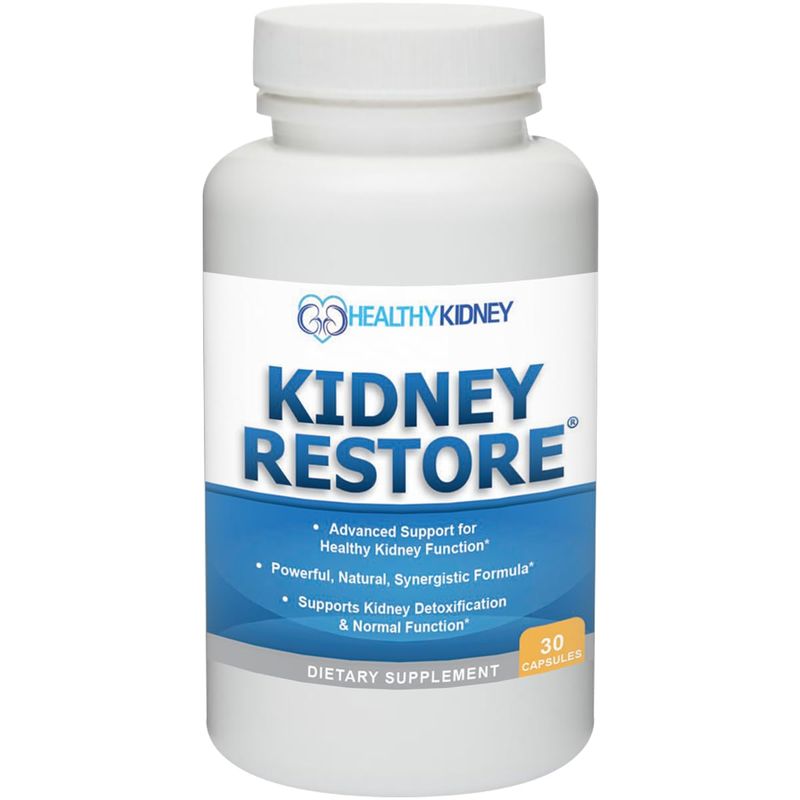 Kidney Restore: Kidney Health Supplement, Kidney Cleanse Detox & Repair ...