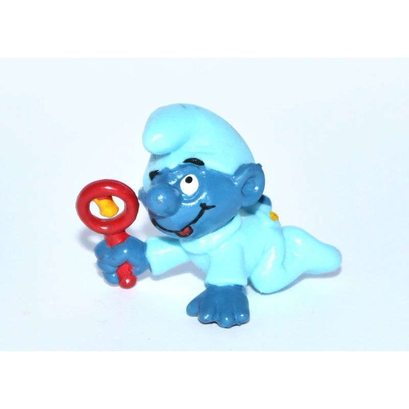SCHLEICH 20203 - The Smurfs, Baby Smurf Blue - Online Marketplace ...