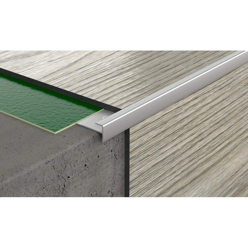 LVT CL Stair Nosing Vinyl Flooring Stair Edge Profile Trim 90 cm (2.95 ...