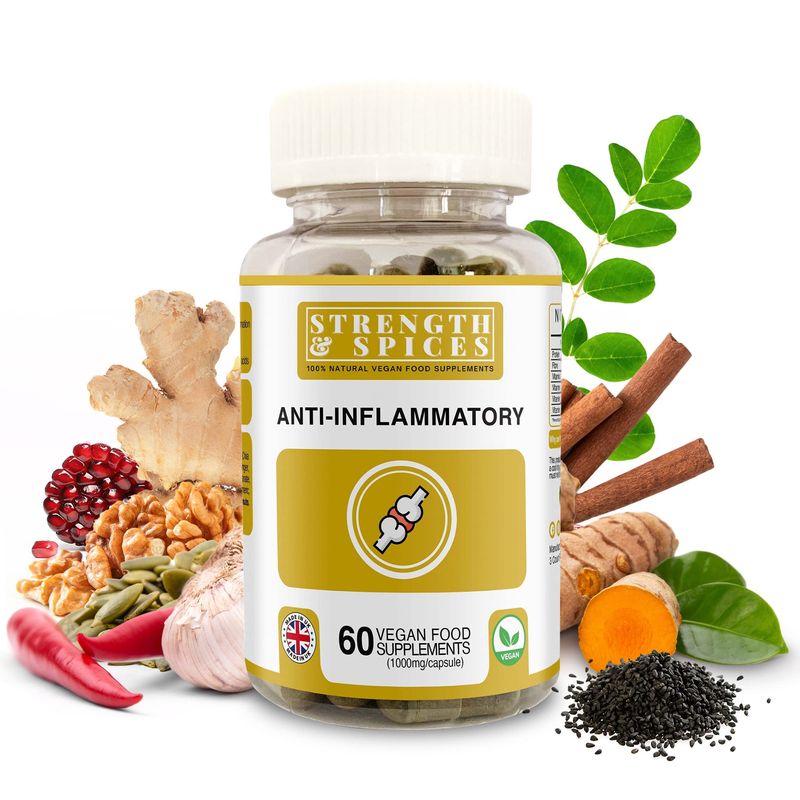 Strength & Spices Anti-inflammatory, Muscle and Joint Care Supplements ...