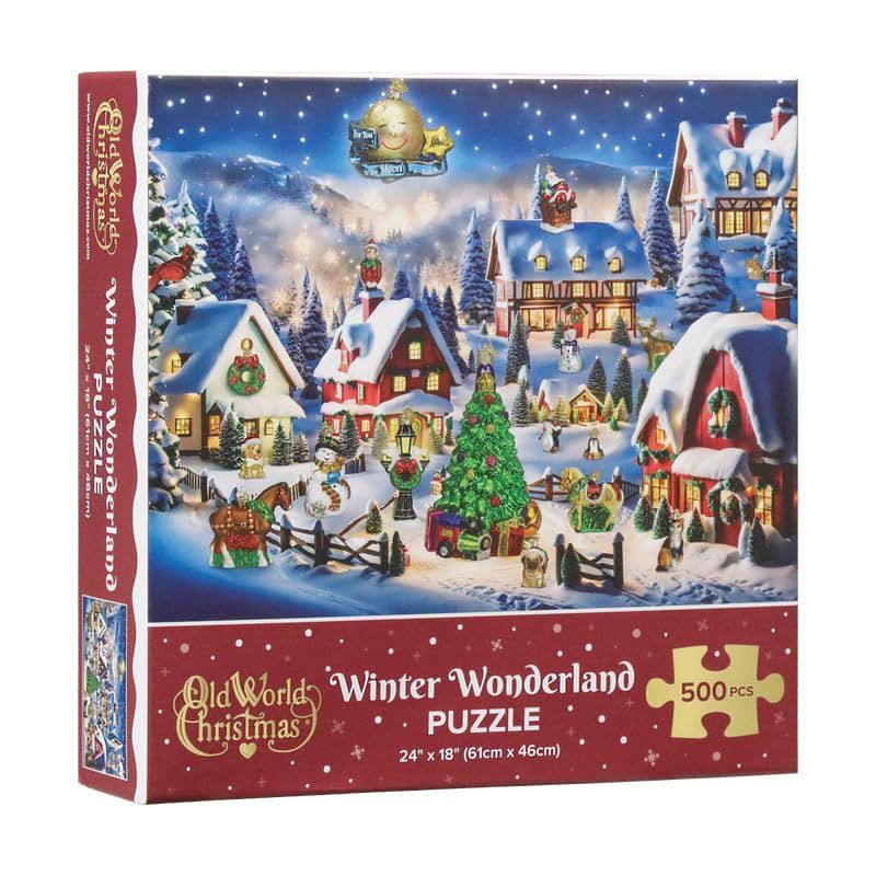 Old World Christmas Winter Wonderland Puzzle - Online Marketplace ...