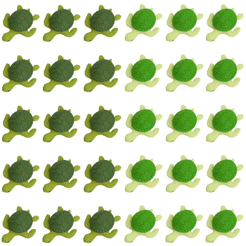 Wasise Tiny Turtles - 30PCS Mini Animals, Mini Sea Animals, Realistic ...