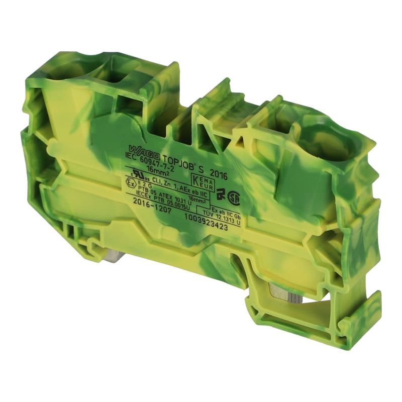 TERMINAL BLOCK, DIN RAIL, 2POS, 10AWG - 2016-1207 - WAGO - Online Marketplace - EveryMarket