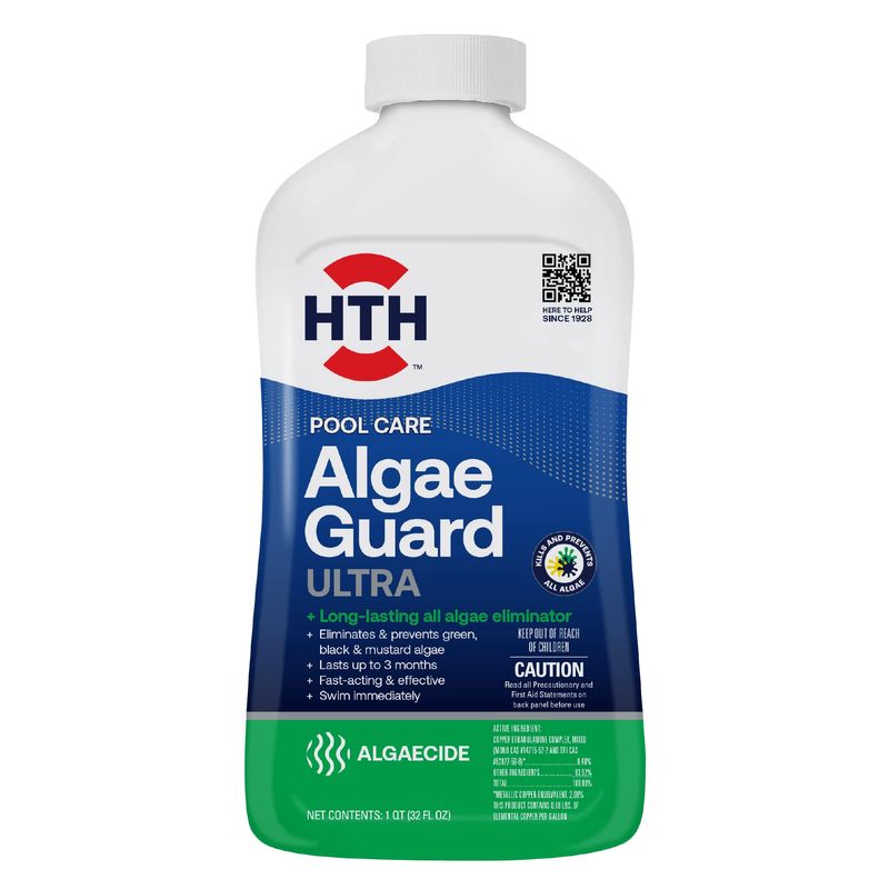 HTH 67089 Swimming Pool Care Algae Guard Ultra, Swimming Pool Chemical ...