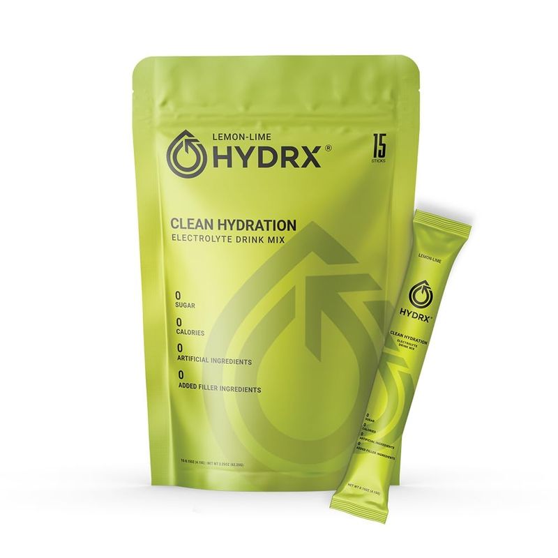 Hydrx Hydration Powder Sugar-Free Electrolyte Powder, Drink Mix Packs ...