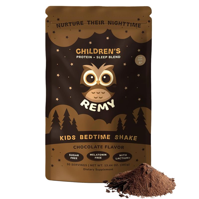 Remy Kids Protein Sleep Aid Supplements, Melatonin-Free Formula ...