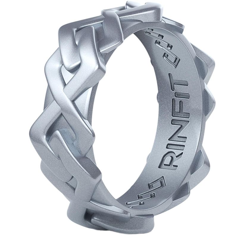 Rinfit Women Silicone Wedding Band - Rubber Wedding Rings for Women ...