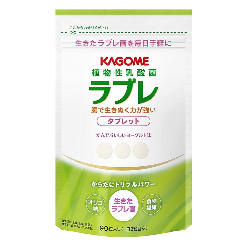 Kagome Love Tablet, 90 Tablets, Plant Lactic Acid Bacteria, Supplement ...