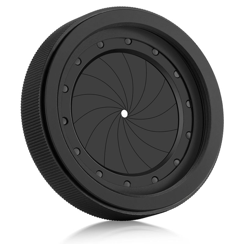 Adjustable Iris Aperture Diaphragm M30 to M37 Iris Aperture Diaphragm Adapter Optical Diaphragm ...