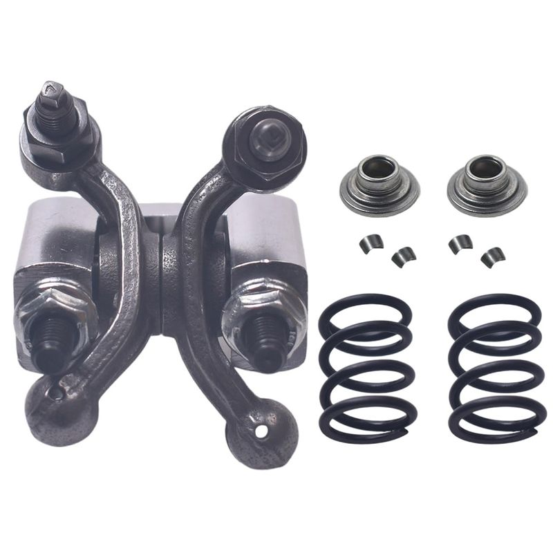 Racing Shaft Rocker Arm Set w Silver For Predator 212cc Non Hemi,Race ...