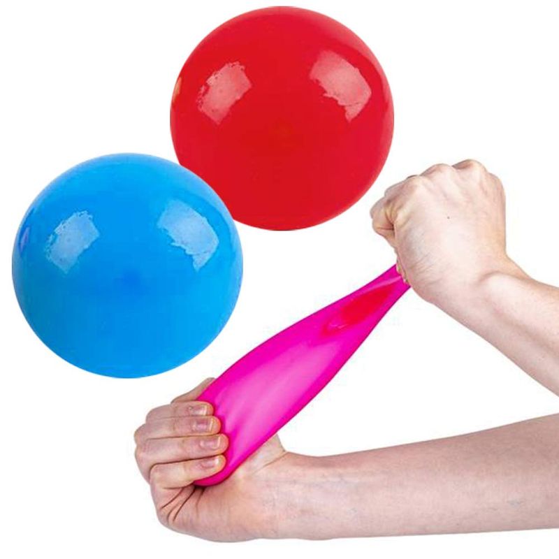 ArtCreativity Stretchy Gummi Balls, Set of 2, Stress Relief Fidget ...