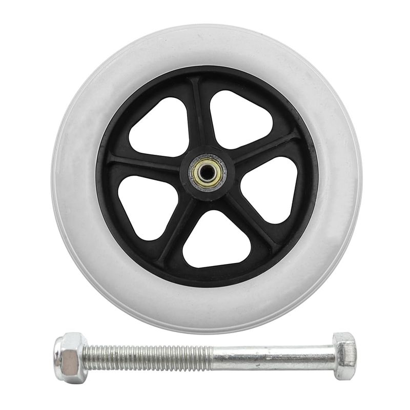 Hsthe Sea Wheels Wheelchair Front Wheels Spinner Wheels Non-Slip Rubber ...