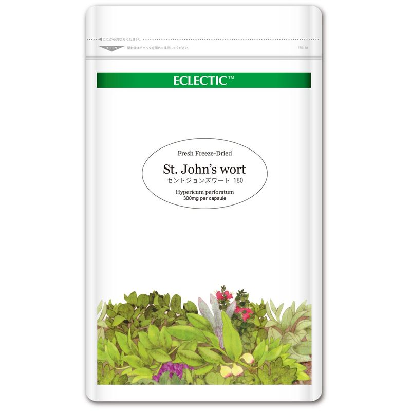 Erectic St John's Wort Eco Pack 10.1 oz (300 ml) x 180 Capsules ec124 ...