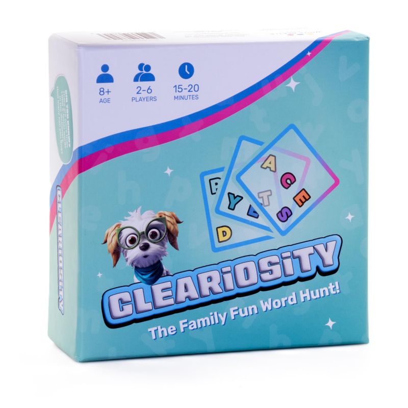 Cleariosity - Quick Pace, Easy to Learn, Transparent Cards Words Game ...