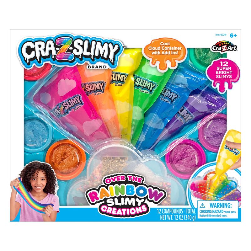 CRA-Z-Slimy Over The Rainbow Slimy Creations Kit - Rainbow Slime Mixing ...